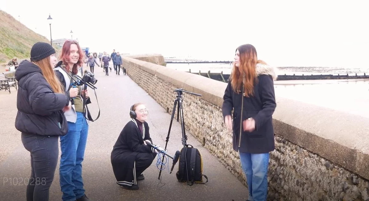 Paston College | Students create film inspired by Norfolk’s Deep ...